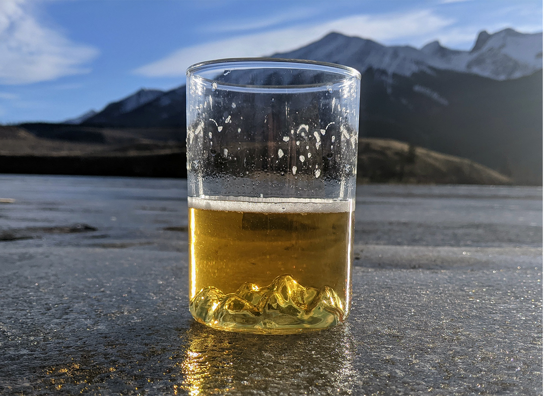 Mt. Rundle & Mt. Edith Cavell Pint Set – MTNPK Glassware
